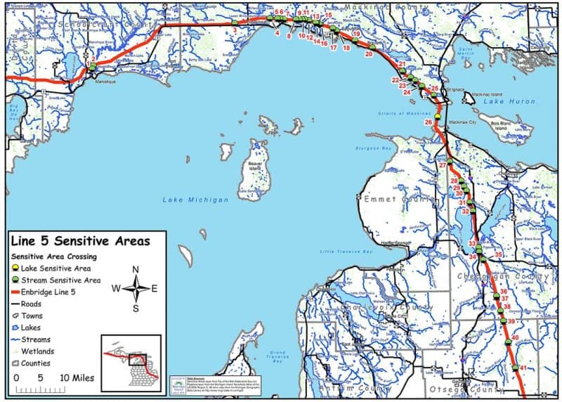 First Lawsuit Filed Against Line 5 Tunnel Authority - MITechNews