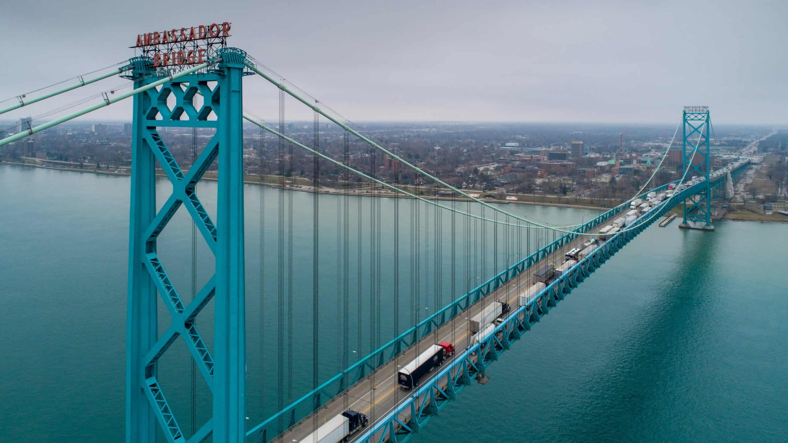 Ambassador Bridge Blockade Cost Nearly $300 Million In Auto Industry ...