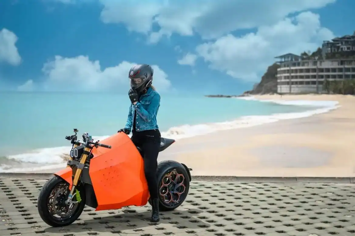 Chinese Electric Motorcycle Self-Balanced Two-Wheeled Robot That Can ...
