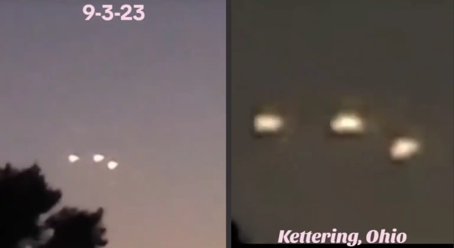 Three Possible UFOs Over Ohio Caught On Camera - MITechNews