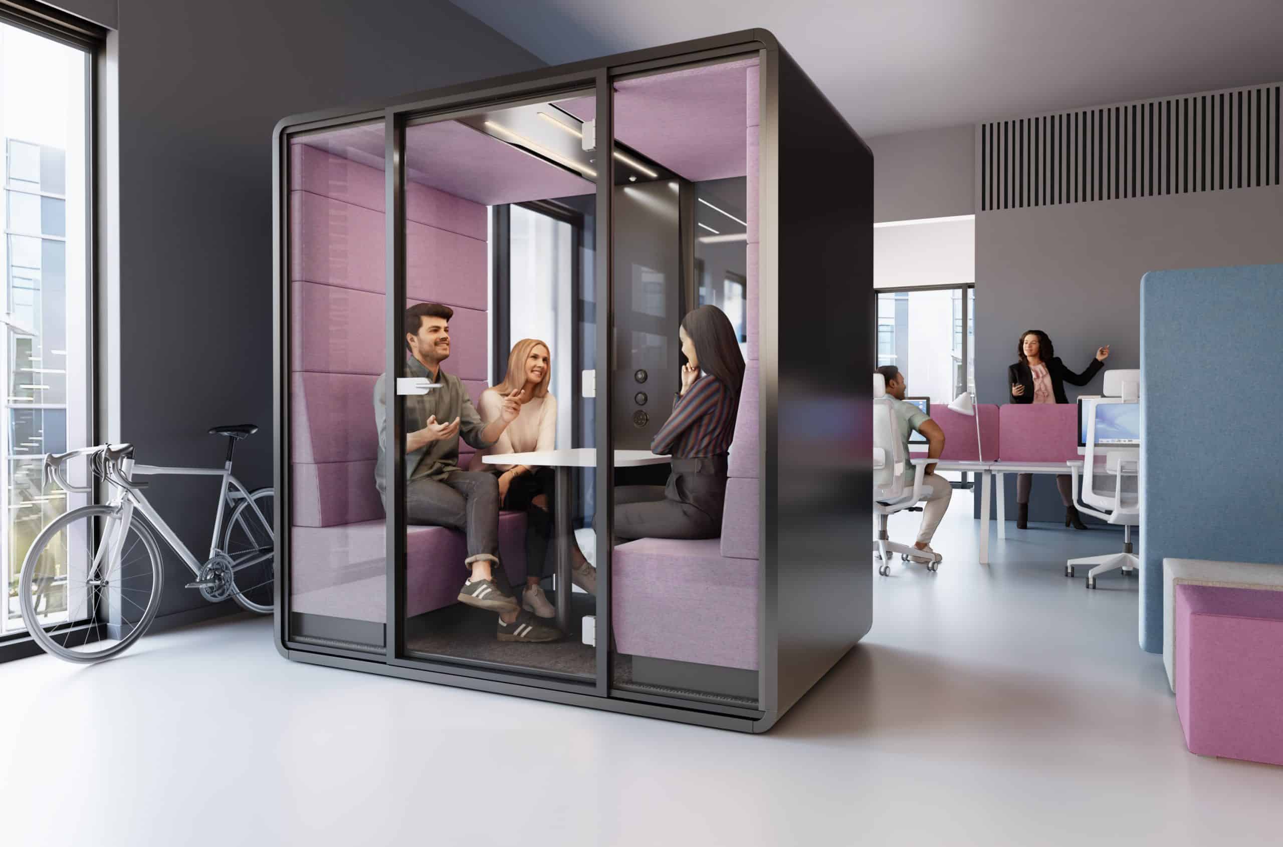 Six Creative Ways To Use Acoustic Booths In Your Office Space - MITechNews